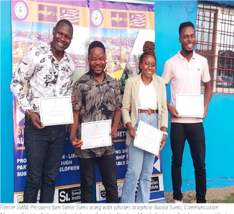 SIANL Opens Office, Honors Dedicated Members - Global News Network Liberia
