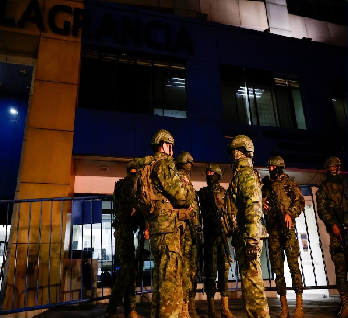 Mexico suspends relations with Ecuador after arrest of former vice ...