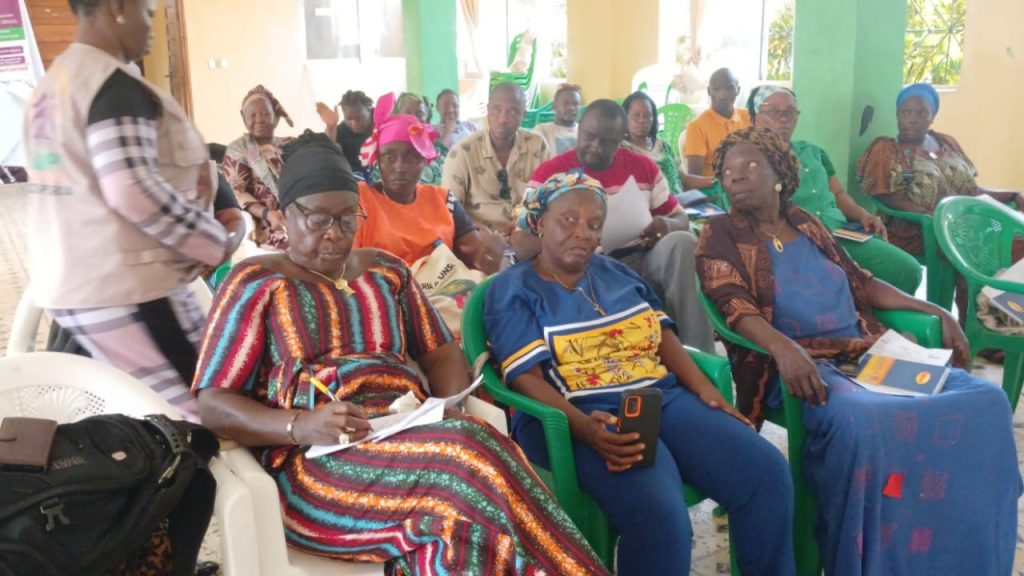 From the Liberia Women Empowerment Project, ActionAid trains Local ...