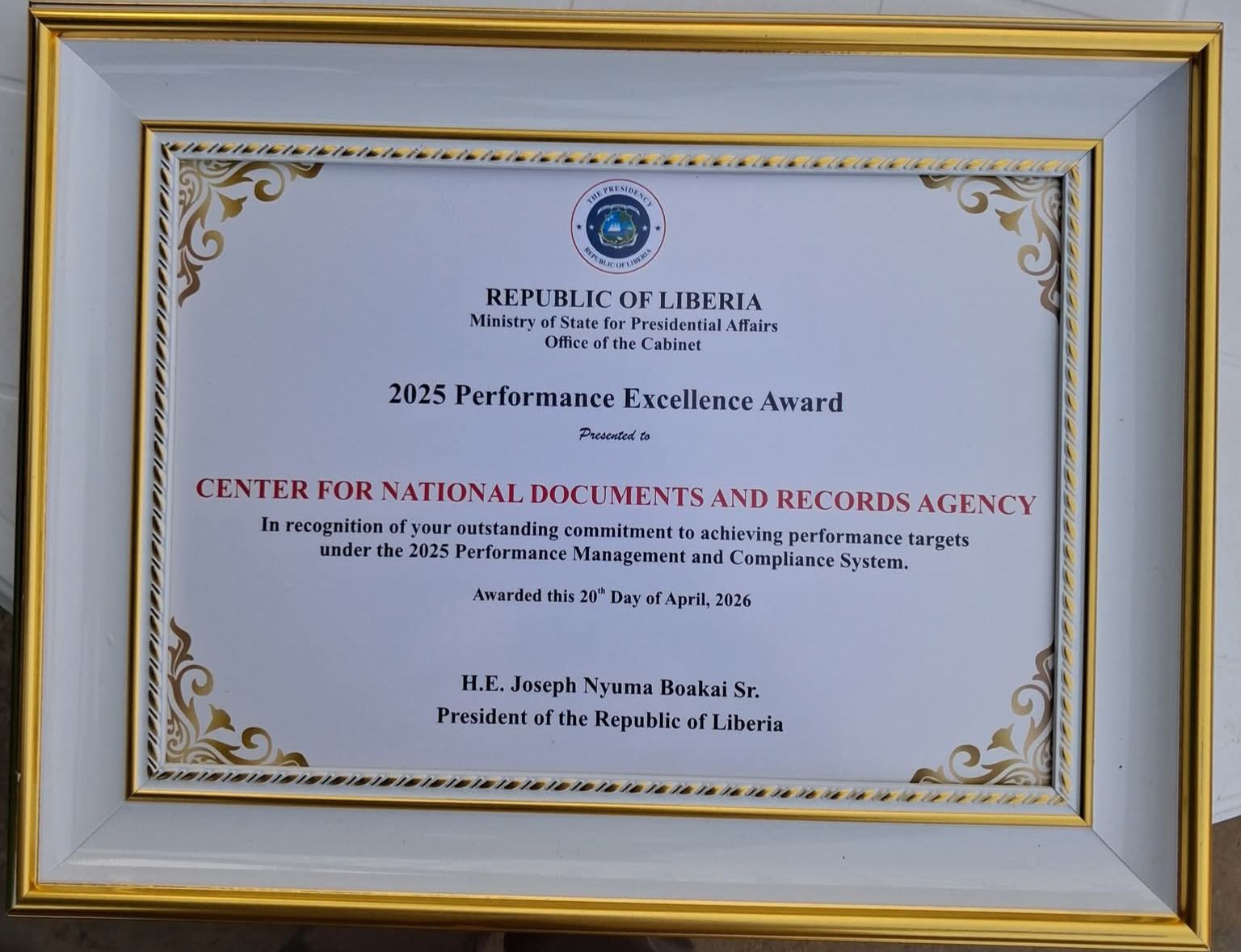 CNDRA Secures Presidential Performance Excellence Award with Stellar 93 ...