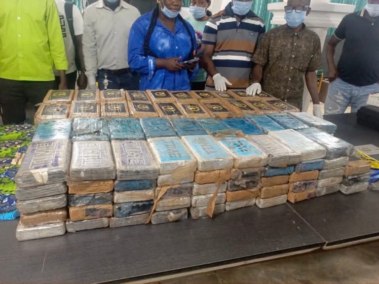 US$19.2 Million Cocaine Shipment Worth Over LRD 3.6 Billion Seized At ...